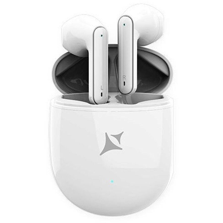 Casti True Wireless Allview ATW-01, Bluetooth, Touch Control, Alb - eMAG.ro