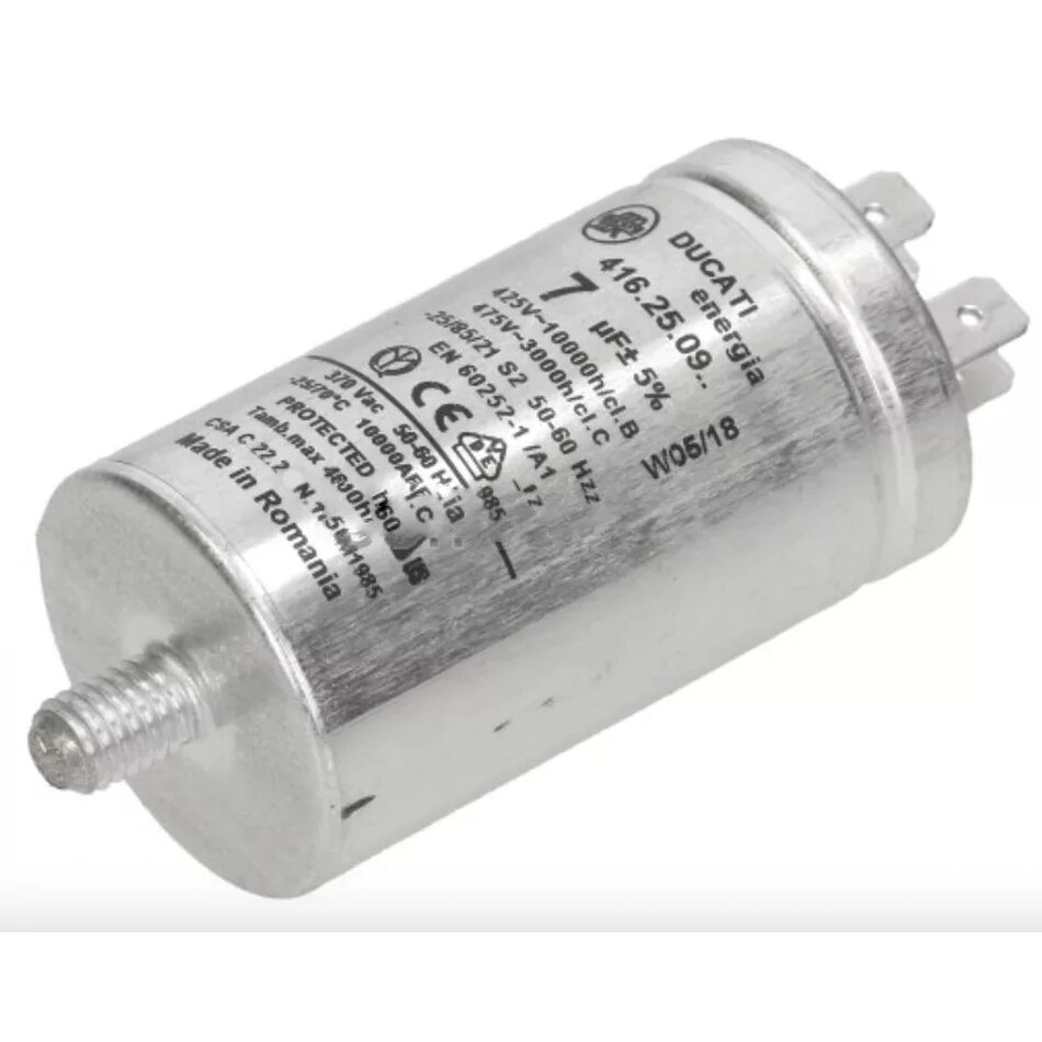 Condensator pornire motor, uscator de rufe Ariston 7 uf - eMAG.ro