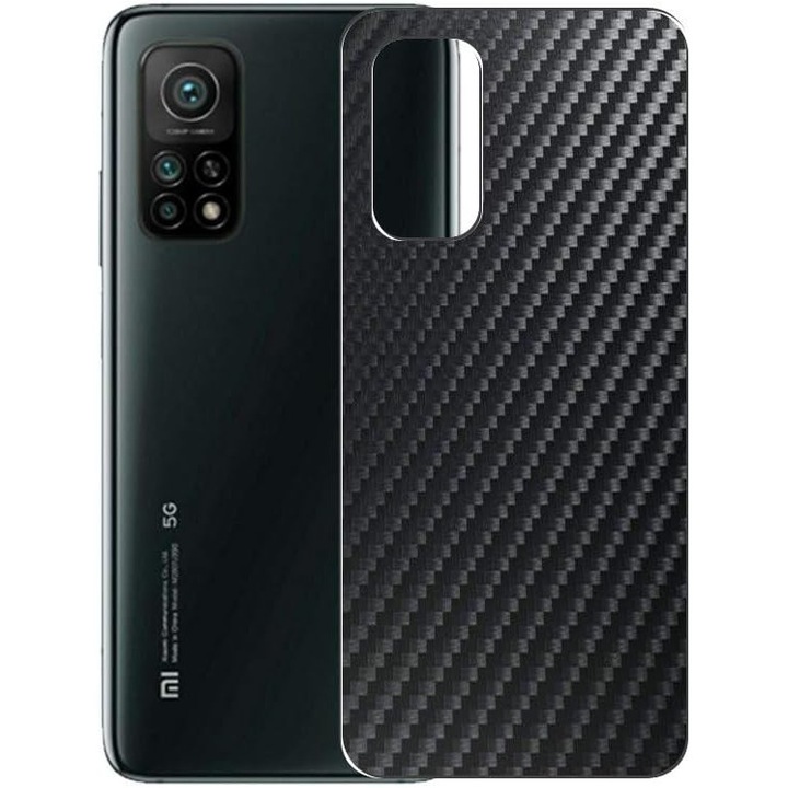 Скин стикер фолио, за Xiaomi Redmi Note 13 Pro Plus, карбон, защита на ...