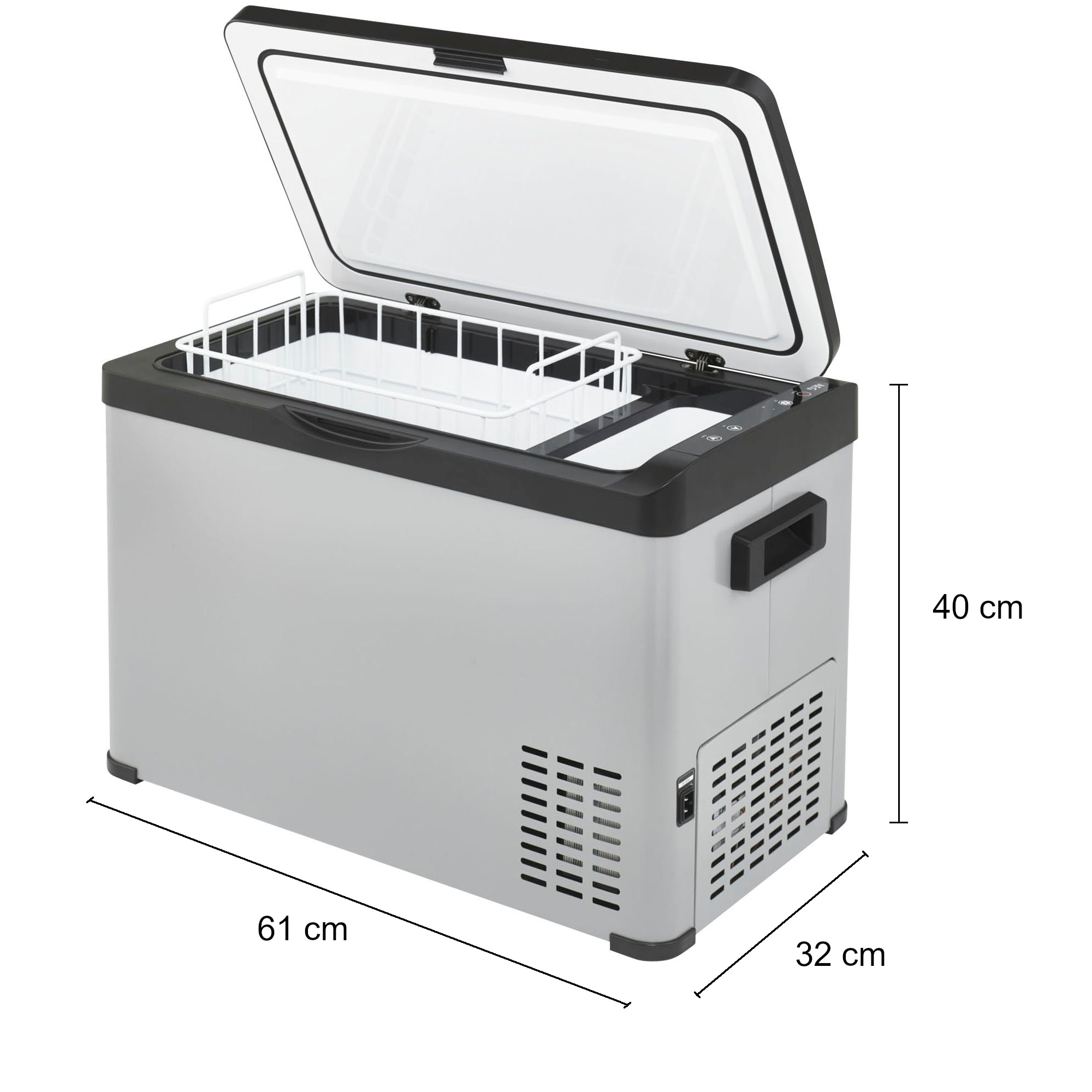 Frigider auto portabil cu compresor si functie congelare -20°C ...