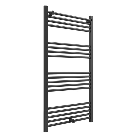 Calorifer baie GRANITAN Puerto, design modern, negru, 60x120cm - eMAG.ro