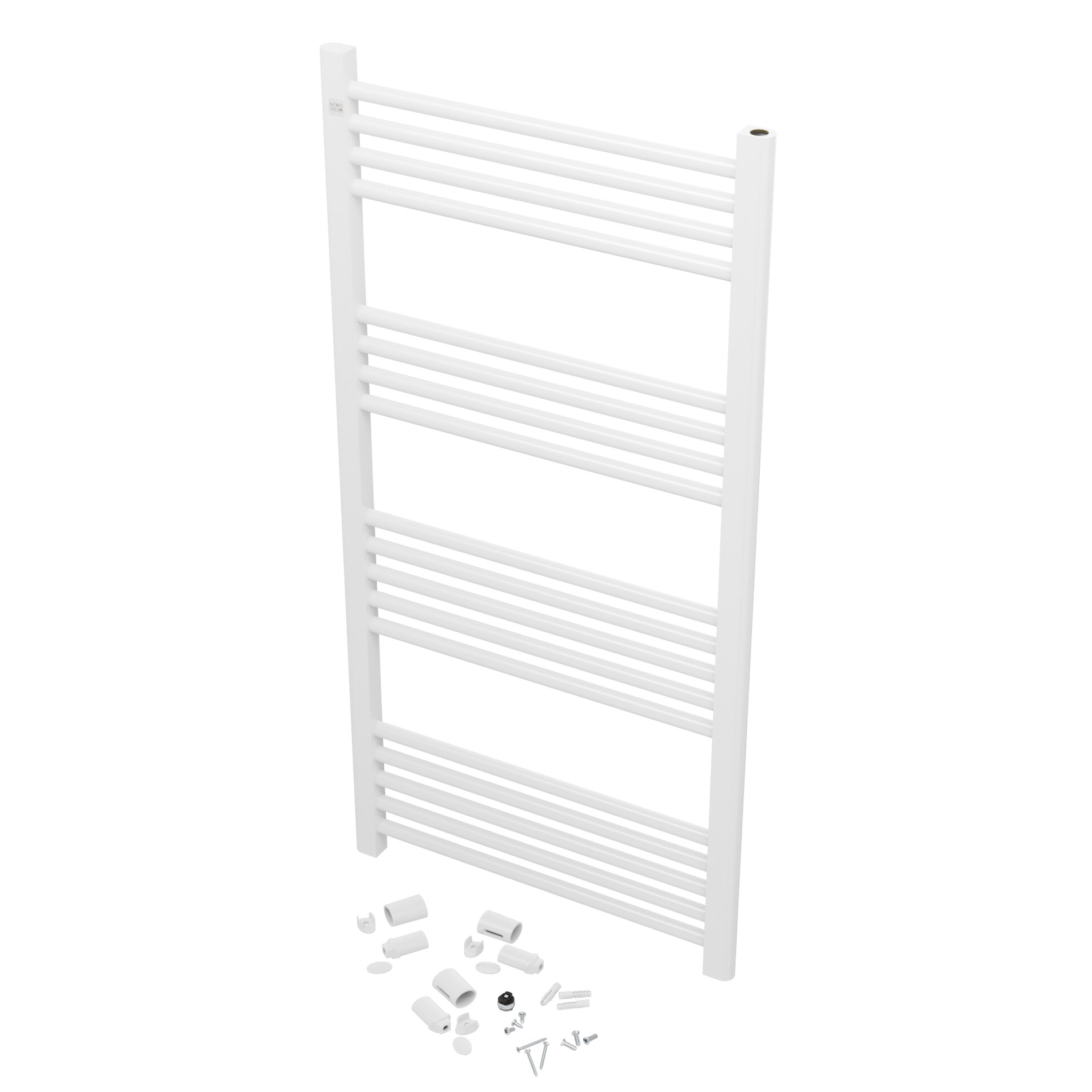 Calorifer baie GRANITAN Puerto, 60x120cm, alb, design modern - eMAG.ro