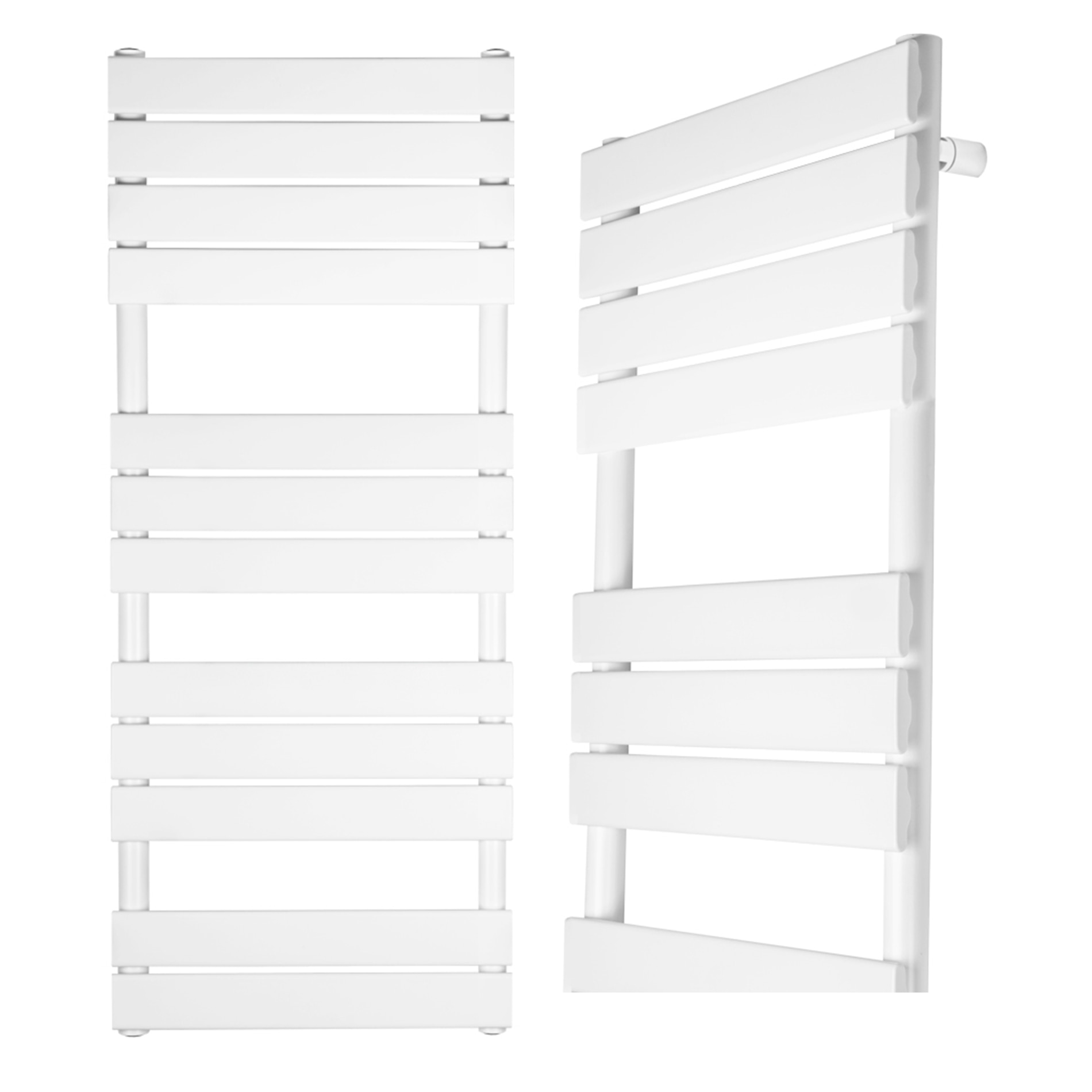 Calorifer baie GRANITAN Lora, 50x120cm, alb, design modern - eMAG.ro