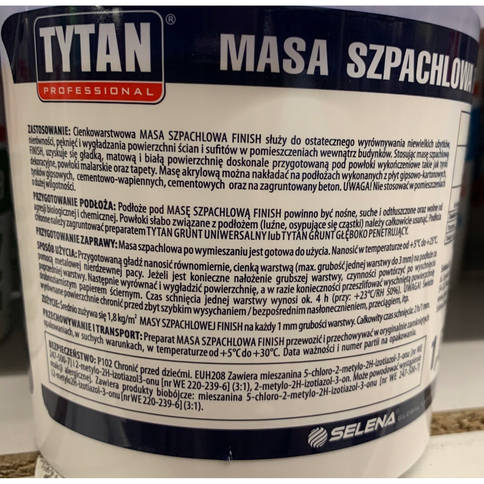 Акрилен кит Tytan Finish, 5 кг, бял - eMAG.bg