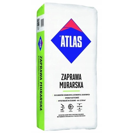 Mortar de zidarie, Atlas, masa plastica, 25kg - eMAG.ro