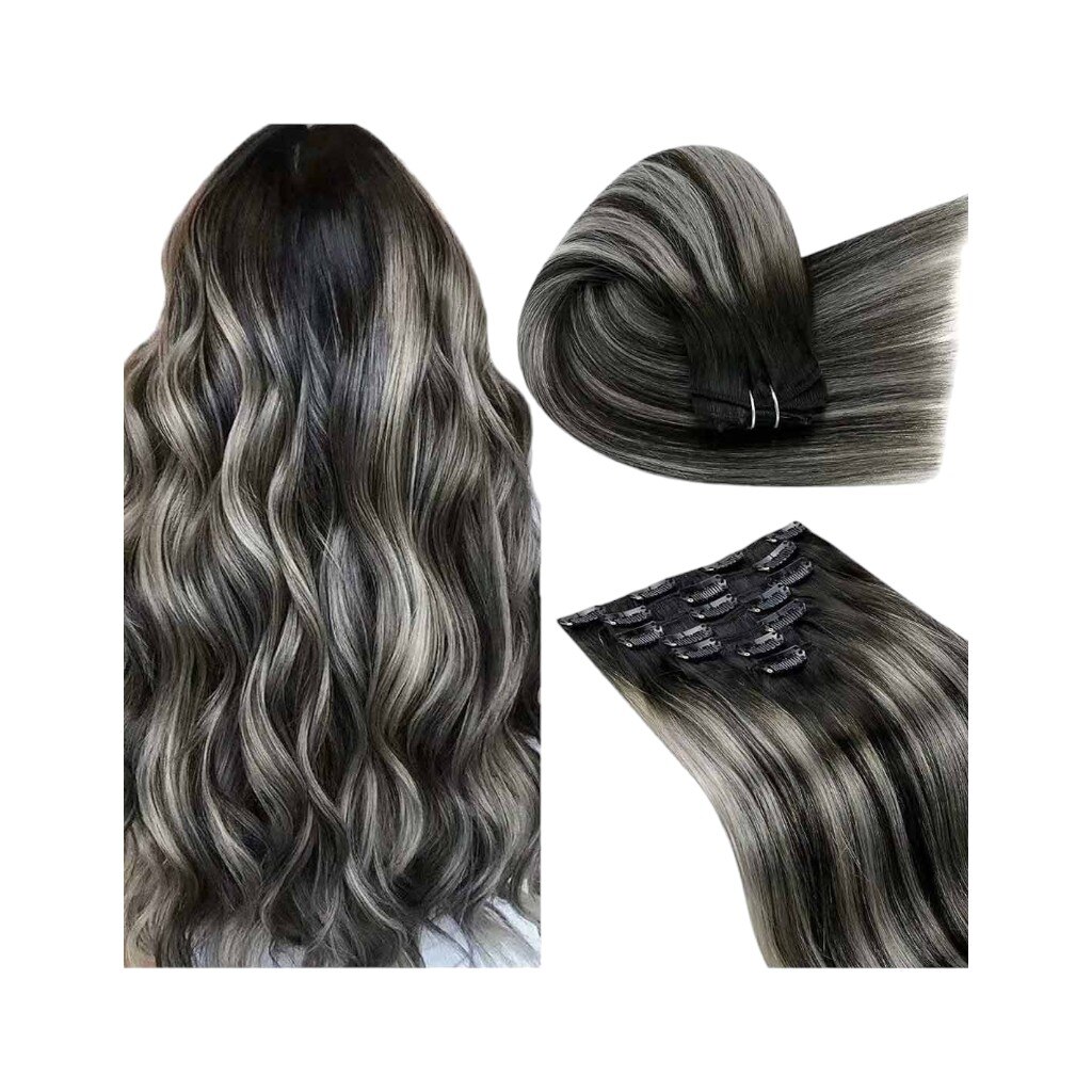 Extensii Par Natural Nova Art Beauty Clip On Black Collection Suvitat 1 ...