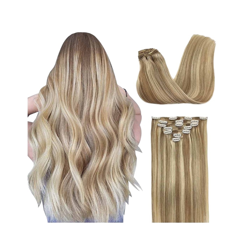 Extensii Par Natural Nova Art Beauty Clip On Black Collection Suvitat 8 ...