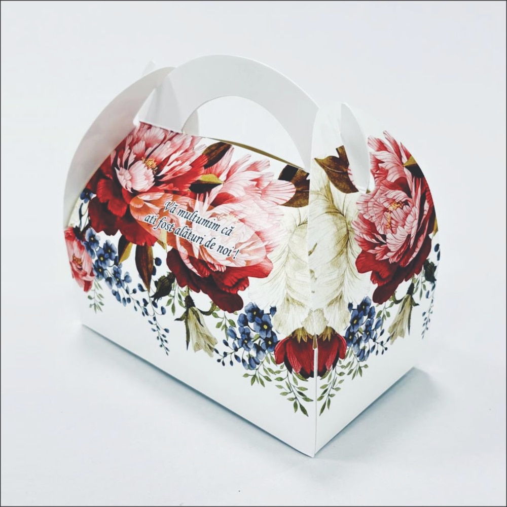 Cutie prajituri nunta flori Alma 102 - eMAG.ro