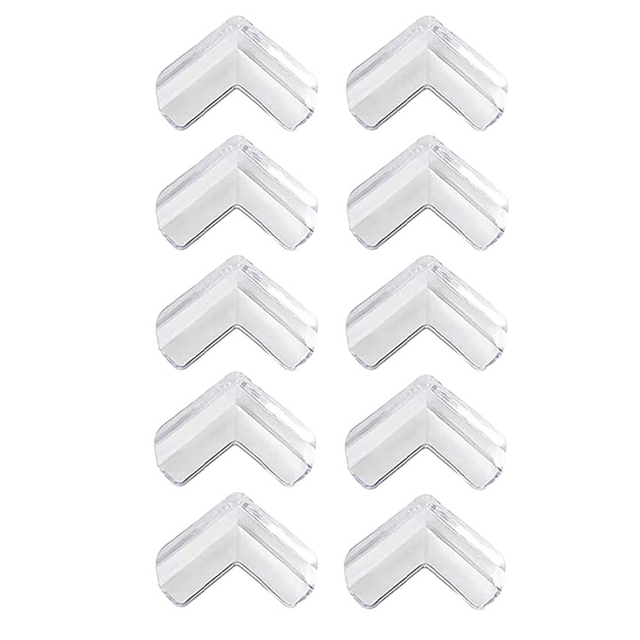 Set 10 Coltare Transparente Autoadezive CCmax pentru Protectie la ...