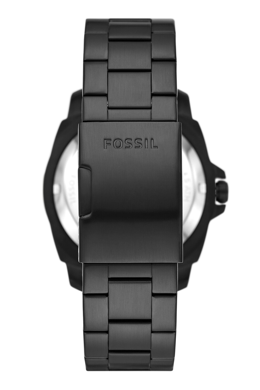 Fossil, Ceas mecanic cu bratara metalica, Negru - eMAG.ro