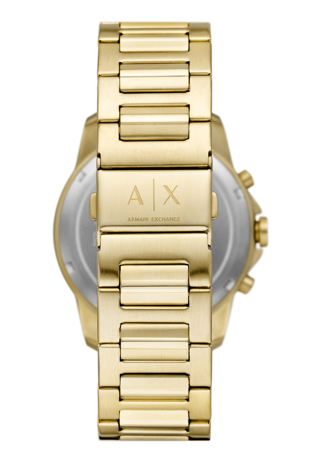 ARMANI EXCHANGE, Часовник с хронограф и верижка от неръждаема стомана ...