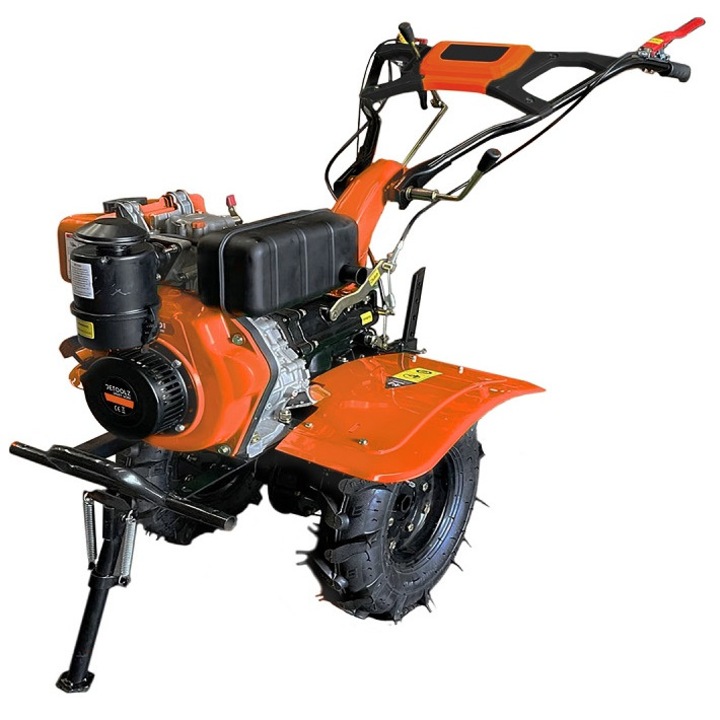 Motocultor pe motorina DETOOLZ, motor 4T, 280 CC, 7 CP, 3 viteze ...
