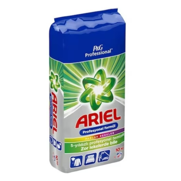 Detergent de rufe pudra Ariel Professional 10 kg universal automat 67 ... Detergent de rufe pudra Ariel Professional 10 kg universal automat 67 ...