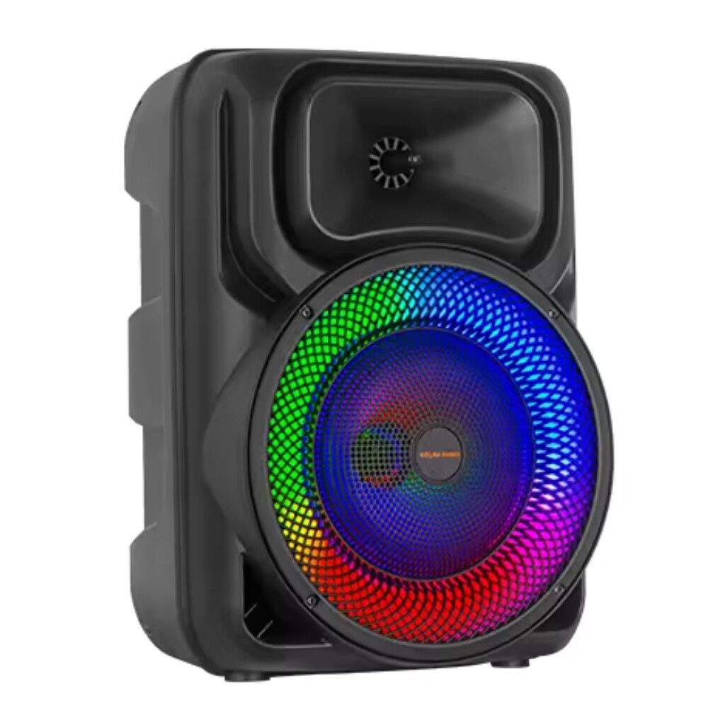 Boxa portabila cu microfon ZQS8136, 48W PMPO, BT/FM/USB/AUX, RGB - eMAG.ro