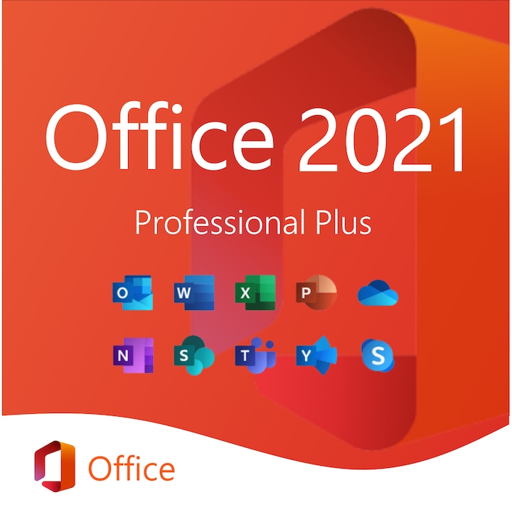 Office 2021 Pro Plus, Дигитална лиценз за Office 2021 - eMAG.bg