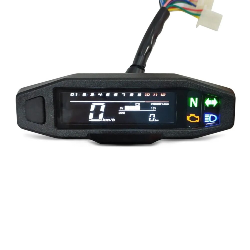 Bord digital moto vitezometru Zaddox SM22 LCD - eMAG.ro