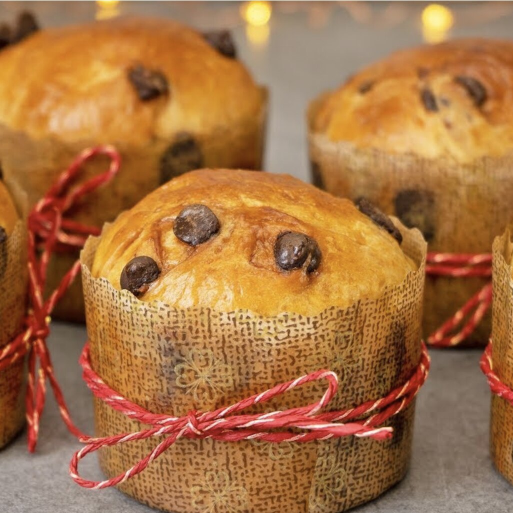 Set 100 bucati, Forma de copt, Mini-Panettone, din hartie, Ø7x5h cm ...