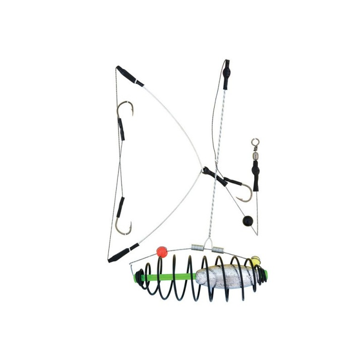 Montura cu momitor pescuit la crap/caras, greutate 40g - eMAG.ro