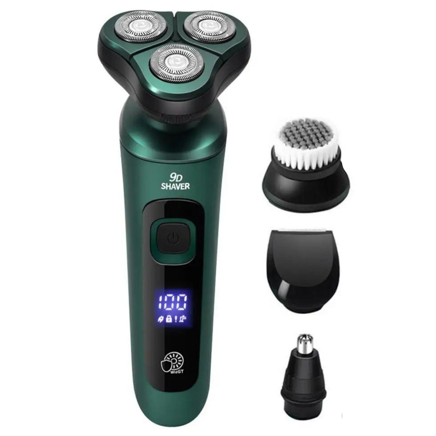 Aparat de ras electric, 4 in1, Profesional, Rotativ, Afisare LED ...