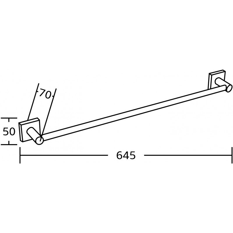 Cuier pentru prosop, Mexen, 947, Metal, Crom - eMAG.ro
