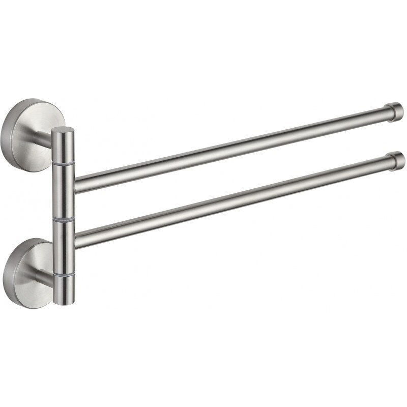 Cuier dublu rotativ pentru prosop, Mexen, 1028, Metal, Crom - eMAG.ro