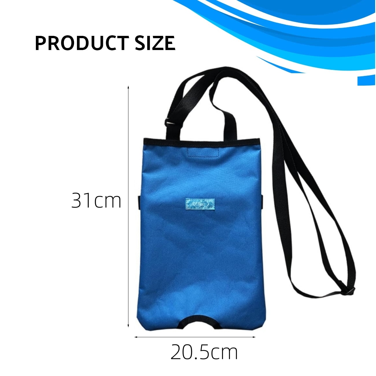 Suport punga urinara, JENUOS®, 2000ml, 31×20.5cm, cu punga de drenaj ...