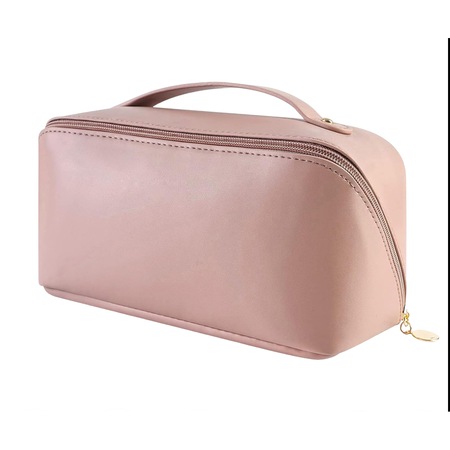 Geanta organizatoare cosmetice si parfumuri, Tecos, cu maner, ideal ...