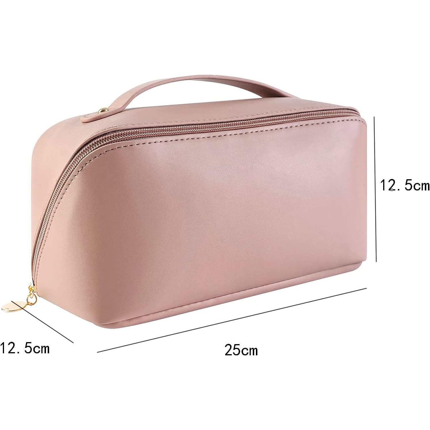 Geanta organizatoare cosmetice si parfumuri, Tecos, cu maner, ideal ...