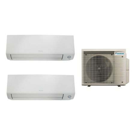 Aparat de aer conditionat multisplit Daikin Bluevolution cu doua unitati interne Perfera FTXM-A ...