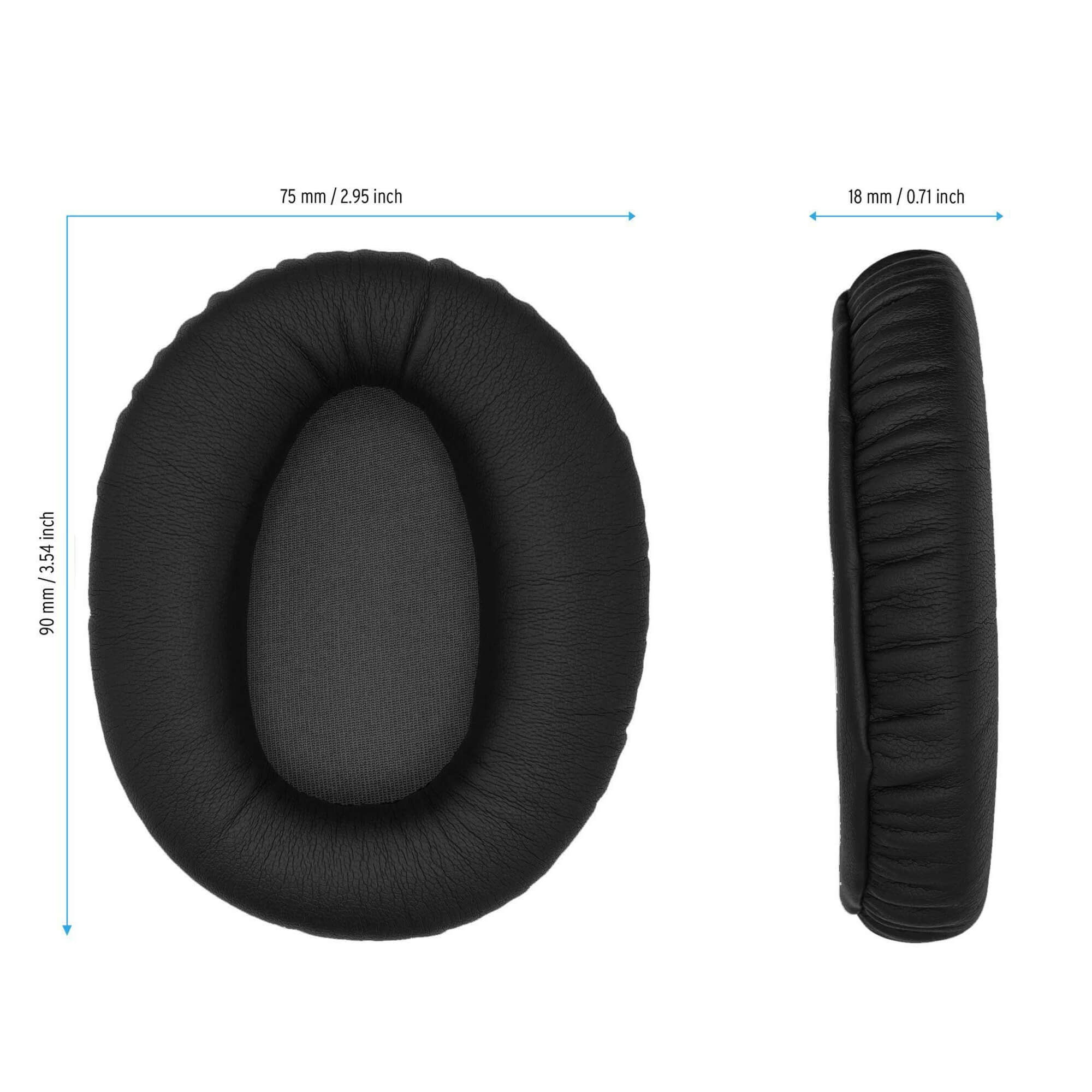 Set 2 bureti Edman pentru casti Sony WH-CH700N, WH-CH710N, WH-CH720N ...