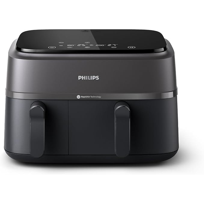 Friteuza cu aer cald Philips Airfryer XXL HD9650/90, capacitate 7.3 L ...