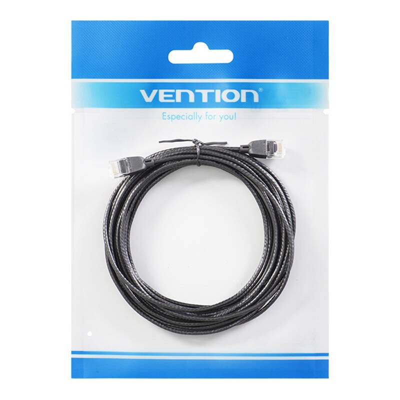 Cablu de retea Utp Cat6a Vention Ibibh Rj45 Ethernet 10gbps 2m Negru ...