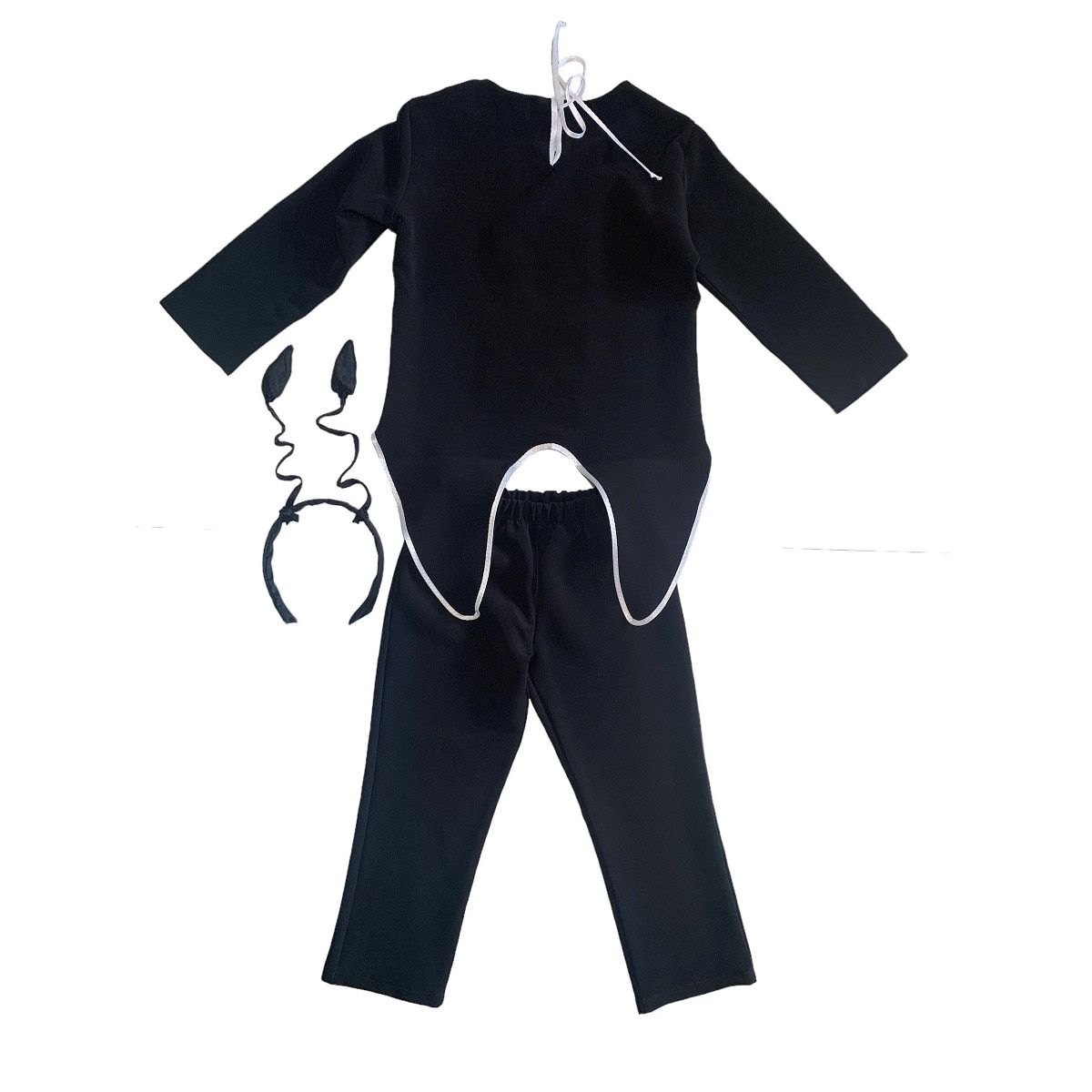 Costum copii Greiere, cu antene, negru, 5-6 ani, 110-116 cm - eMAG.ro