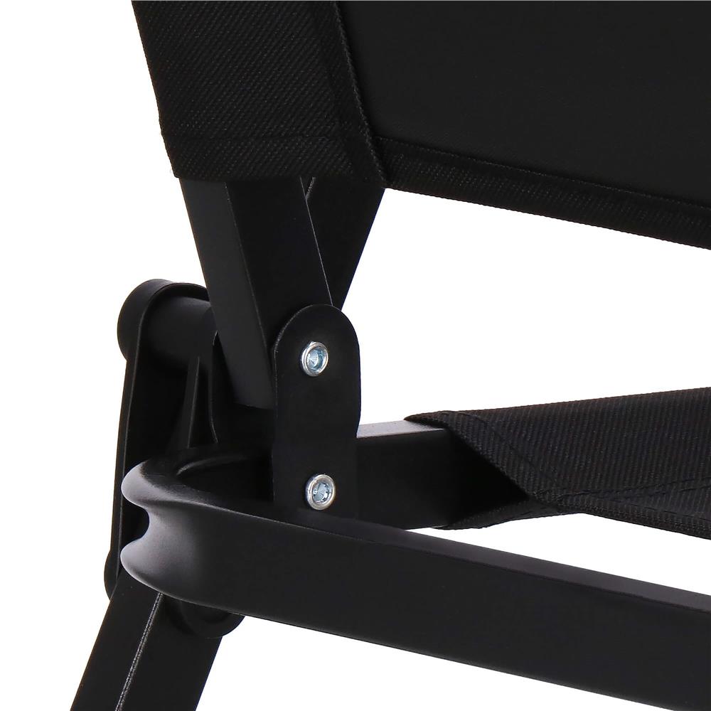 Scaun metalic plabil pentru gradina, camping sau plaja, 78x53x60cm ...