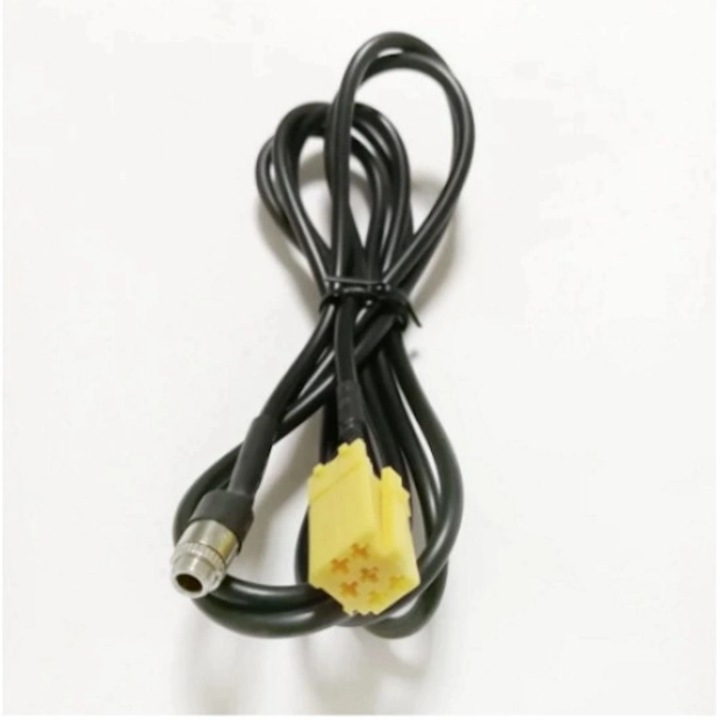 Cablu Aux 3.5mm, 6 pin, 1.3m, pentru Peugeot 206/207/307/308 - eMAG.ro