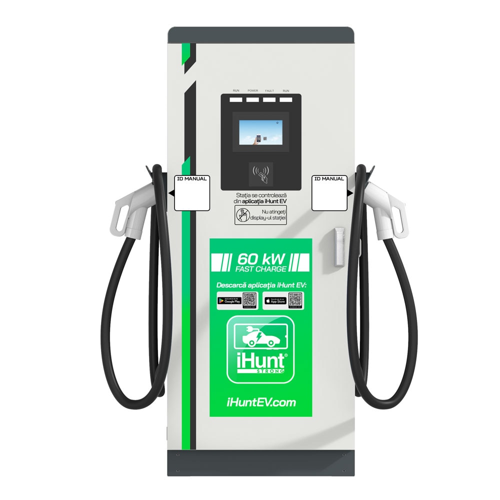 iHunt EV DC 60 kW монетизирана зарядна станция, регулируема мощност, DC ...