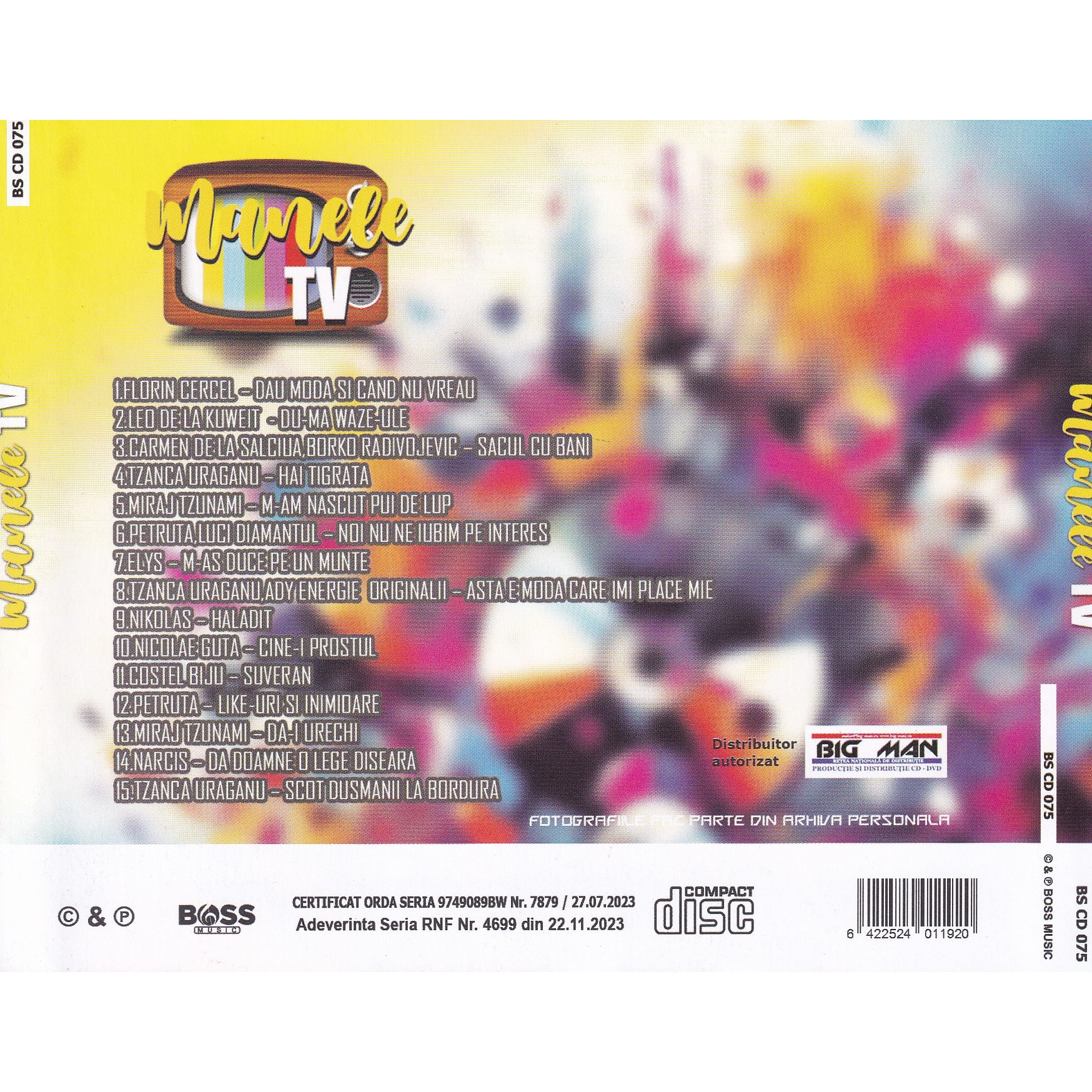 Manele TV CD Audio - eMAG.ro