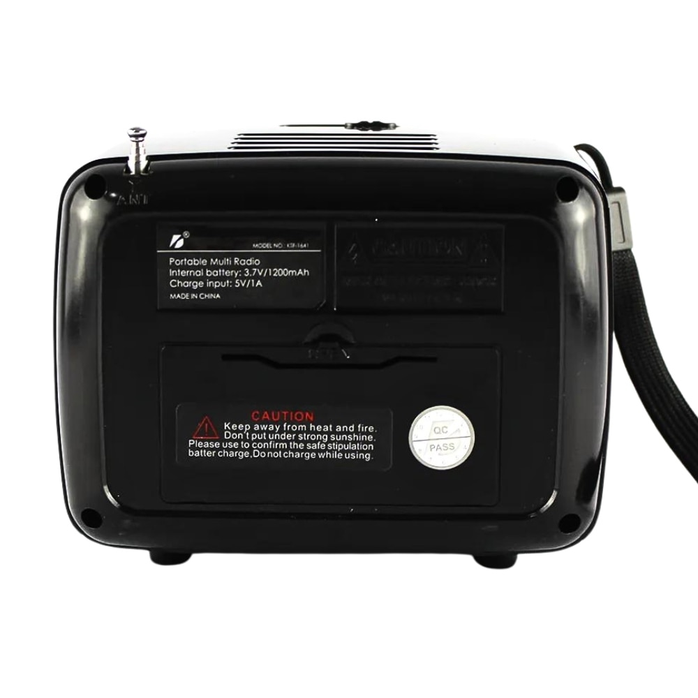 Radio tip TV retro KTF1641, 8 benzi FM/AM/SW, BT/AUX/USB/TF, LED - eMAG.ro