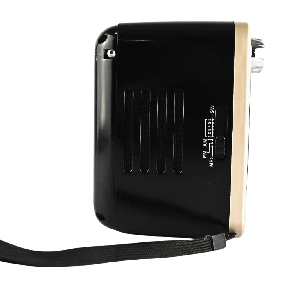 Radio tip TV retro KTF1641, 8 benzi FM/AM/SW, BT/AUX/USB/TF, LED - eMAG.ro