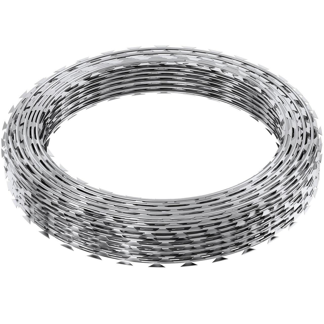 Set 3 role de sarma ghimpata, Otel galvanizat, lungime totala 45 m ...