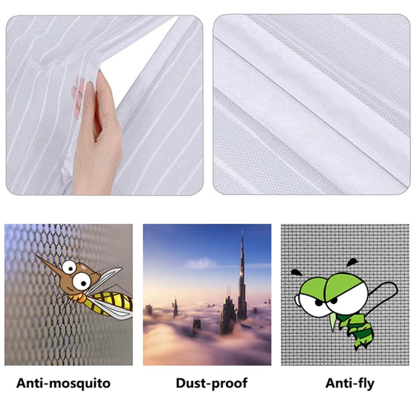 Plasa DIY High Quality cu 18 Magneti Pentru Ferestre, Protectie Insecte ...