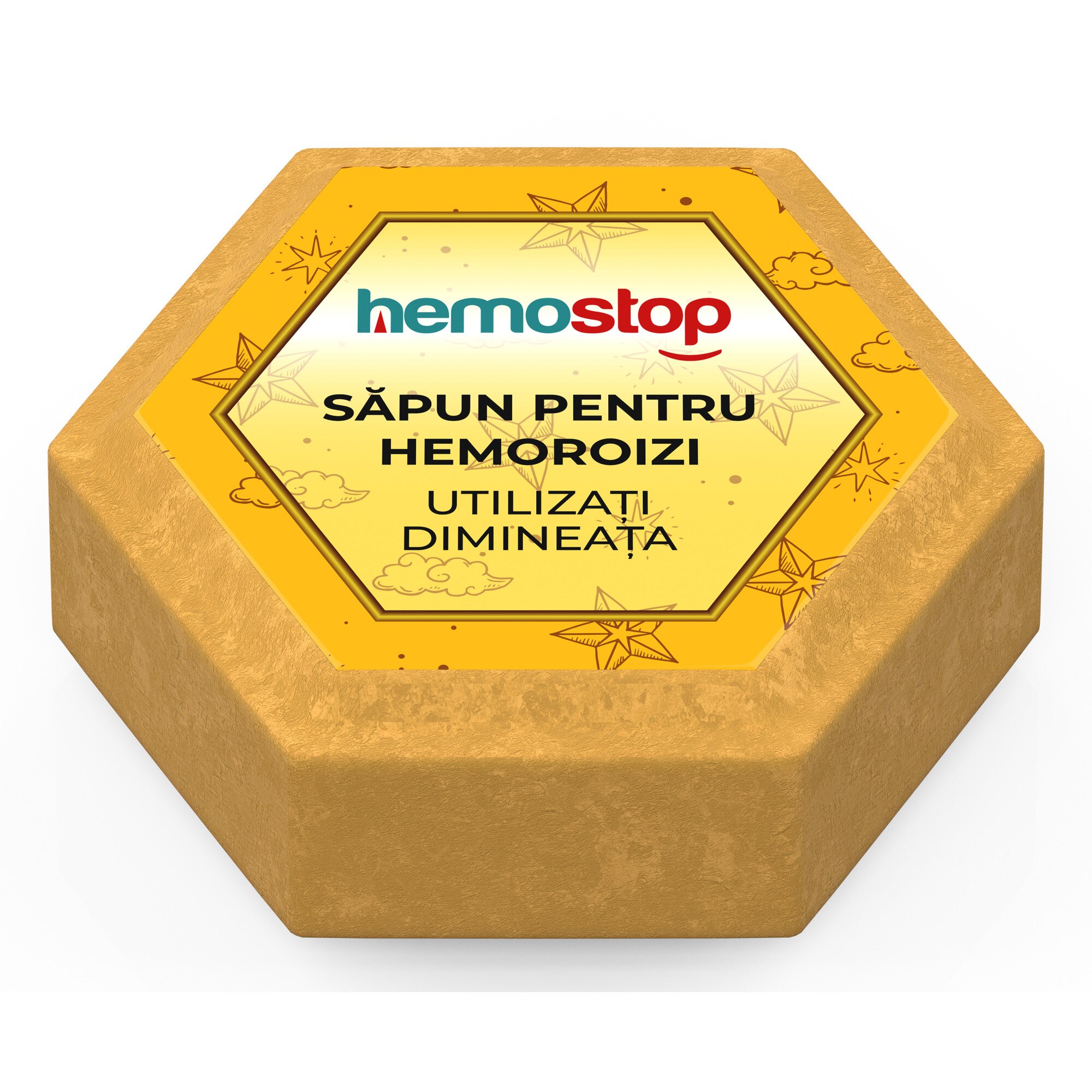 Sapun pentru hemoroizi, HemoStop® pentru dimineata, cu efect calmant ...