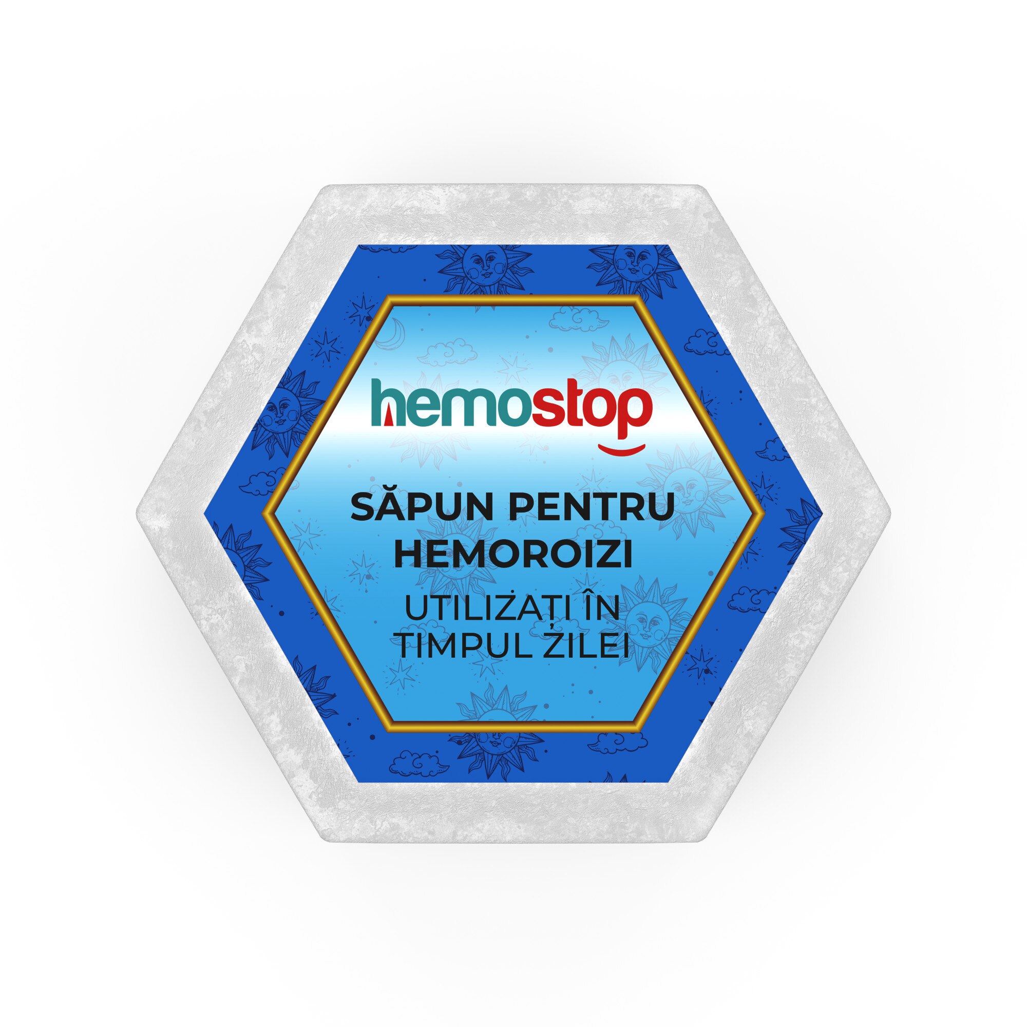 Pachet de sapunuri pentru hemoroizi, HemoStop pentru dimineata, zi si noapte, 3x100g - eMAG.ro
