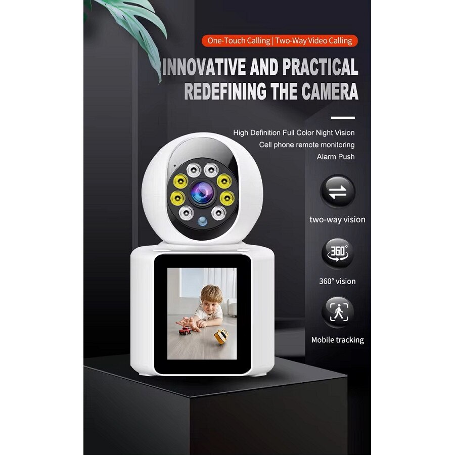 Camera Video Smart De Supraveghere Cu WiFi, Portabila, Protectie Ideala ...