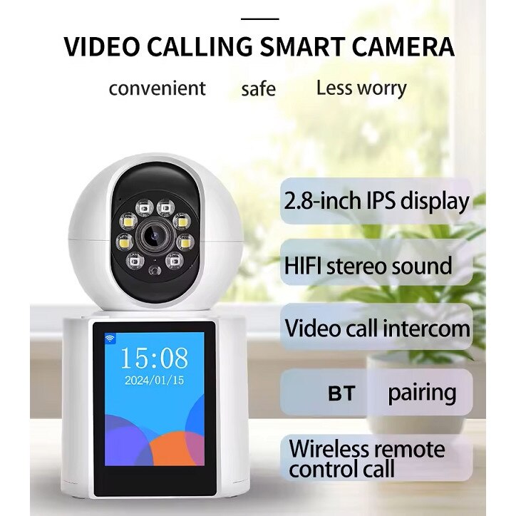 Camera Video Smart De Supraveghere Cu WiFi, Portabila, Protectie Ideala ...