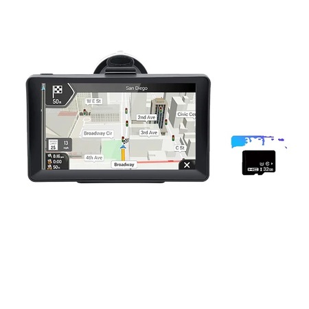 Navigatie GPS, Ecran Tactil 7 inch, Harta Europa 3D, 800x480, 8GB ...