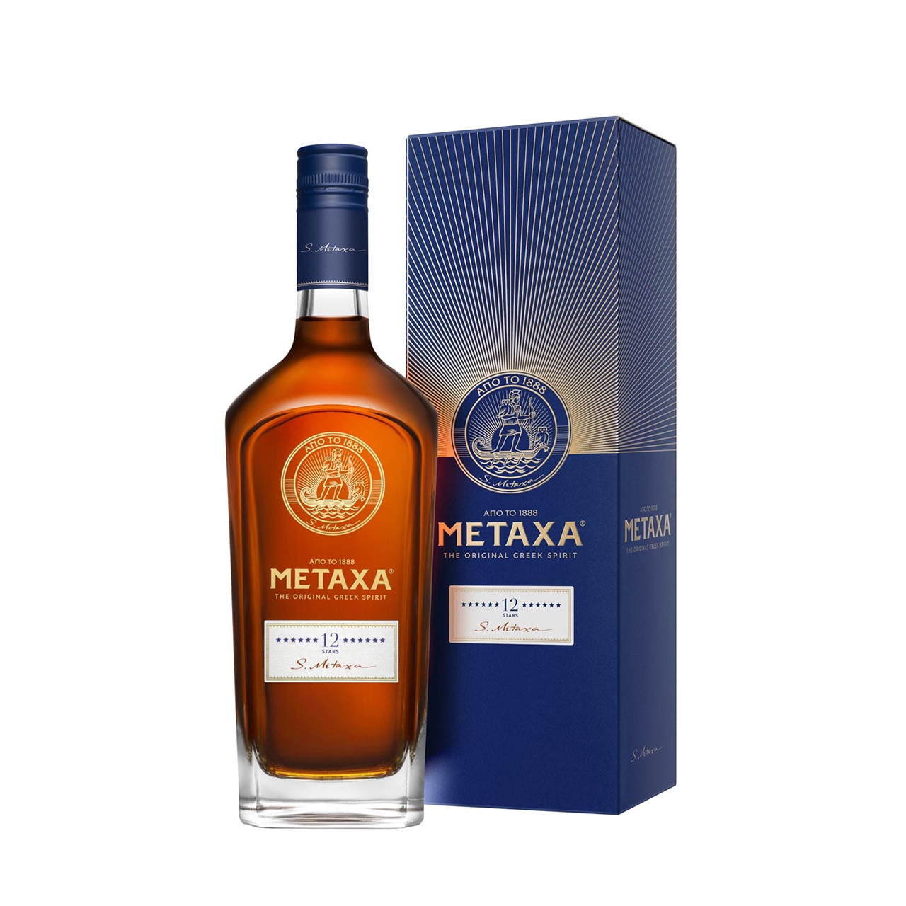 Brandy Metaxa 12 Stele 1L - eMAG.ro