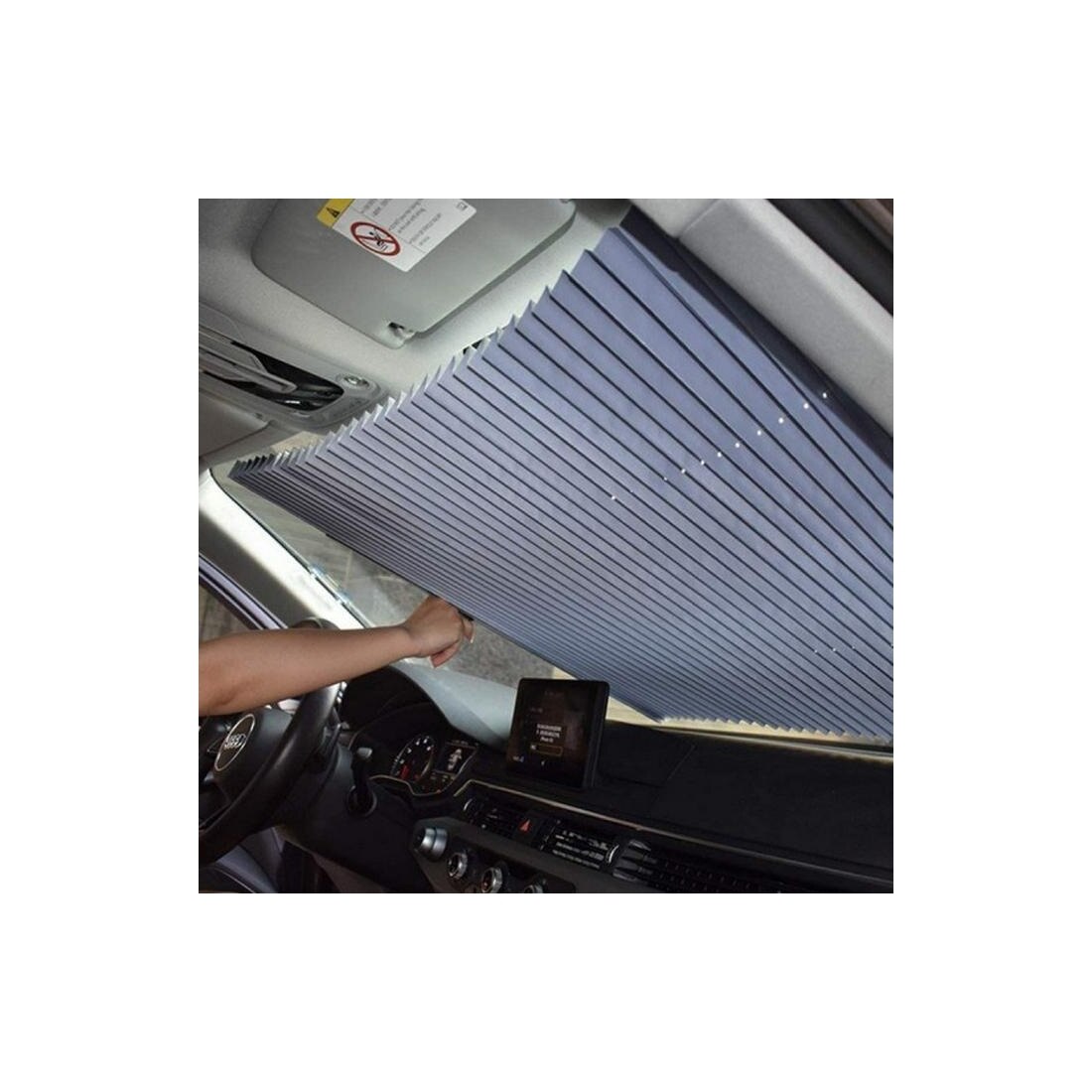 Parasolar retractabil CARMAX, protectie UV, 70x150cm - eMAG.ro