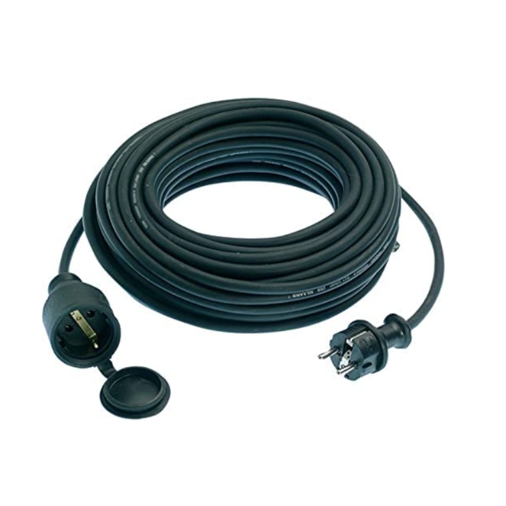 Prelungitor 10m, negru, pentru exterior - eMAG.ro