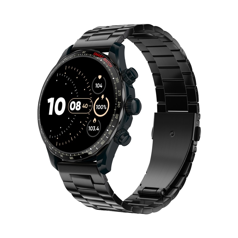 Часовник Smartwatch SolMi KM68, работещ с приложение Fit Cloud Pro, за ...